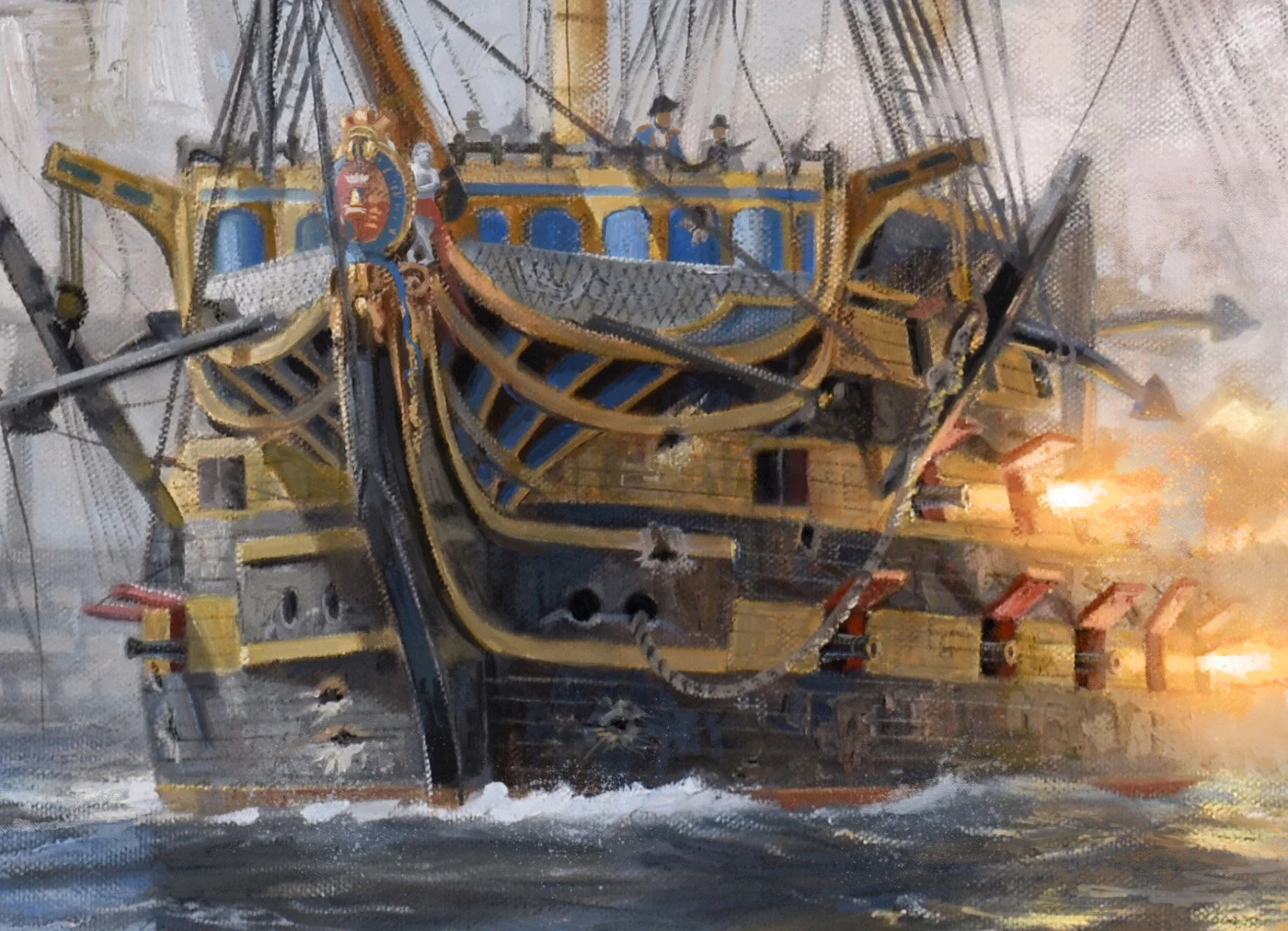The Battle of Trafalgar — J. Russell Jinishian Gallery