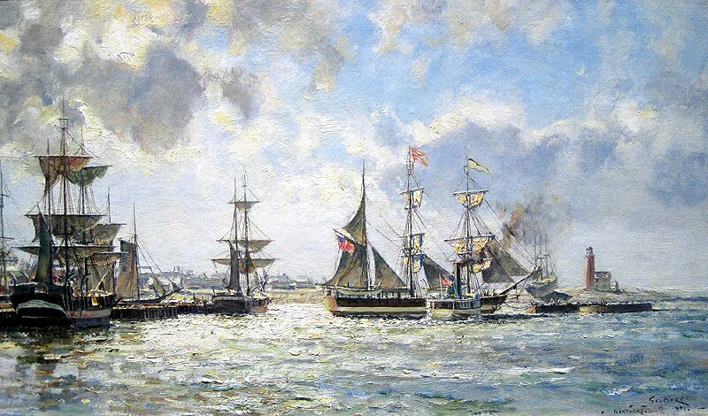 View Original Paintings Available by the Esteemed Marine Artist John ...