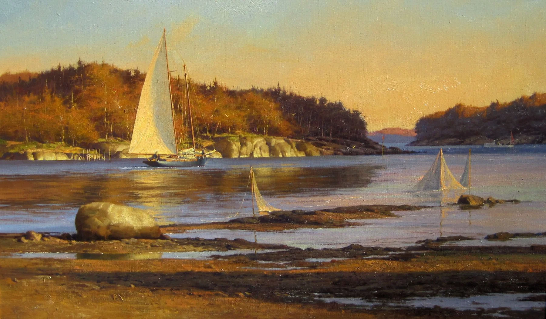 Original Oil Paintings by the nation's leading marine artist Don Demers ...