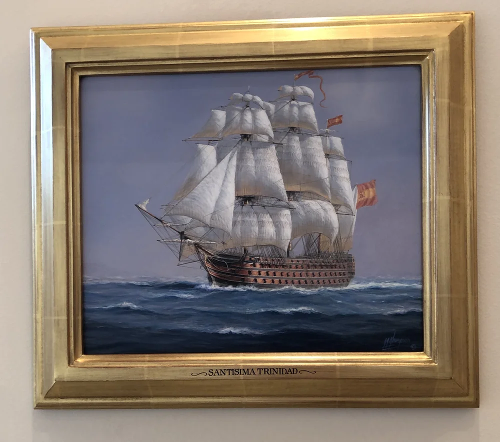 Spanish First-Rate Ship of the Line SANTISIMA TRINIDAD, 1769 — J ...
