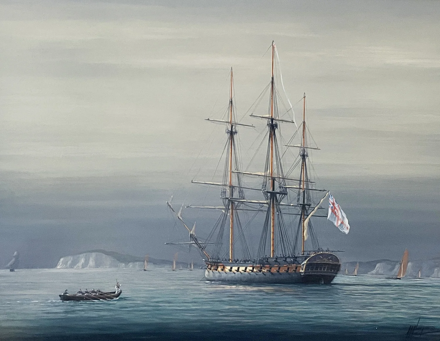 View Original Oil Paintings by Leading Marine Artist Tim Thompson — J ...