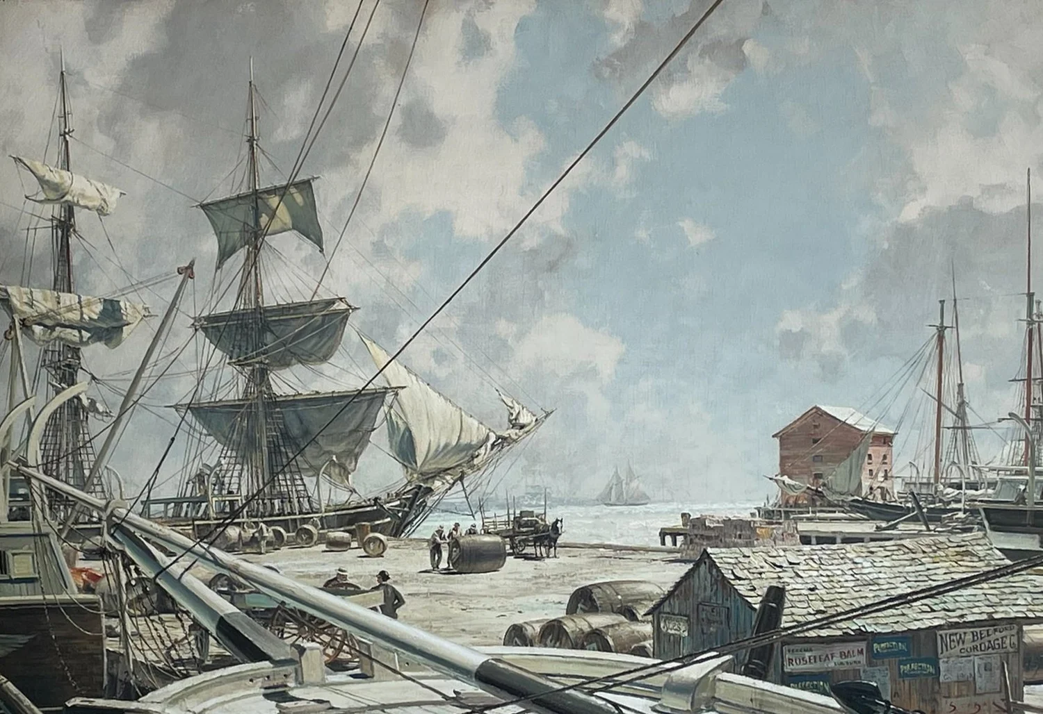 View Original Paintings Available by the Esteemed Marine Artist John ...