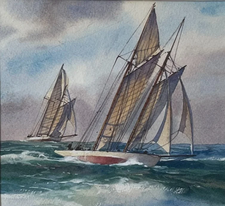 Original Oil Paintings by the nation's leading marine artist Don Demers ...