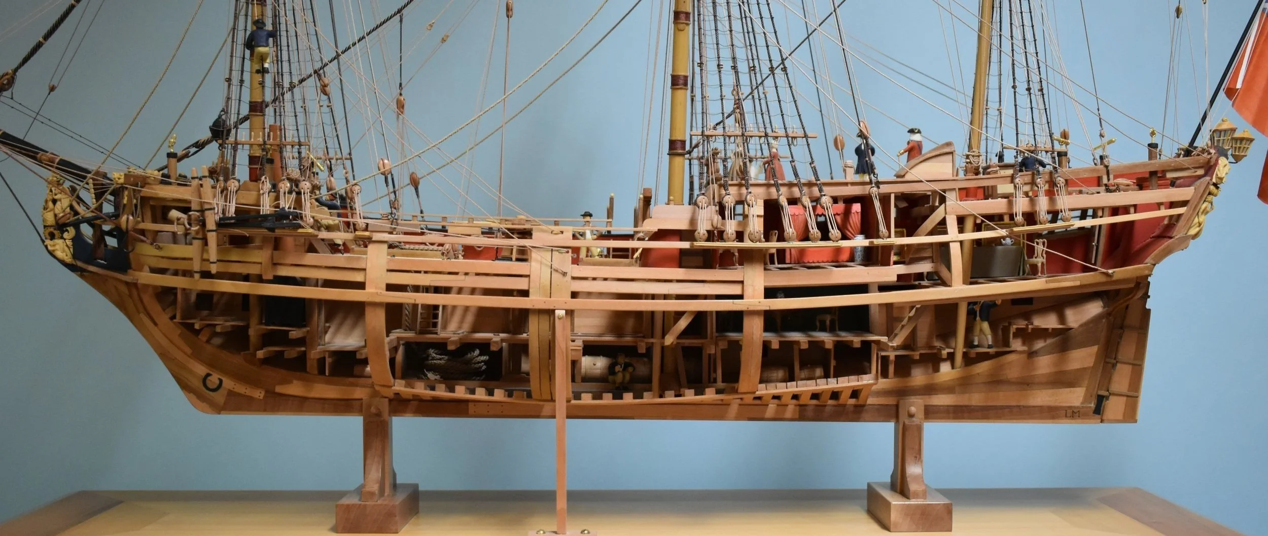 HMY ROYAL CAROLINE, 1749 — J. Russell Jinishian Gallery
