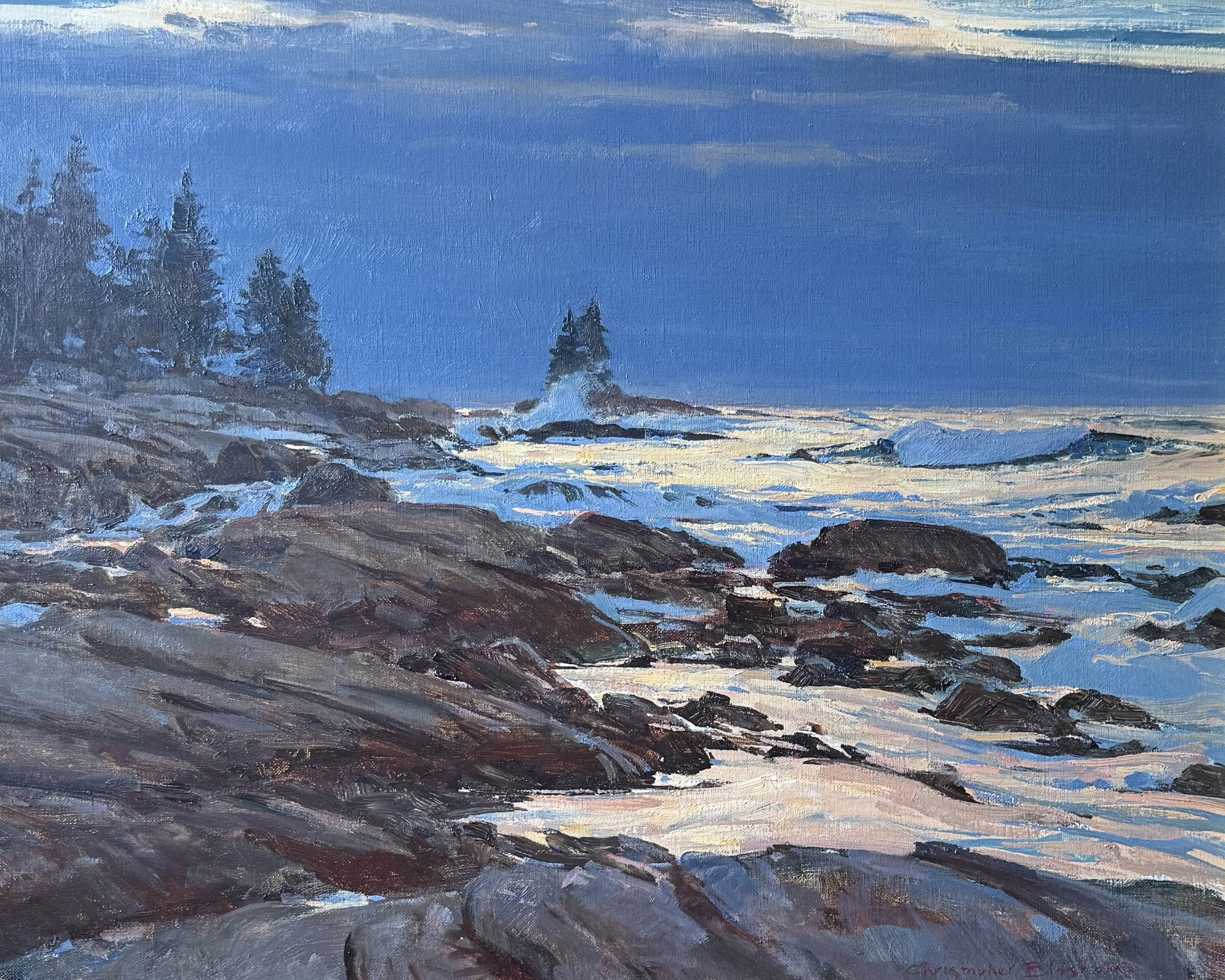 Available Original Oil Paintings by Christopher Blossom, one of the ...