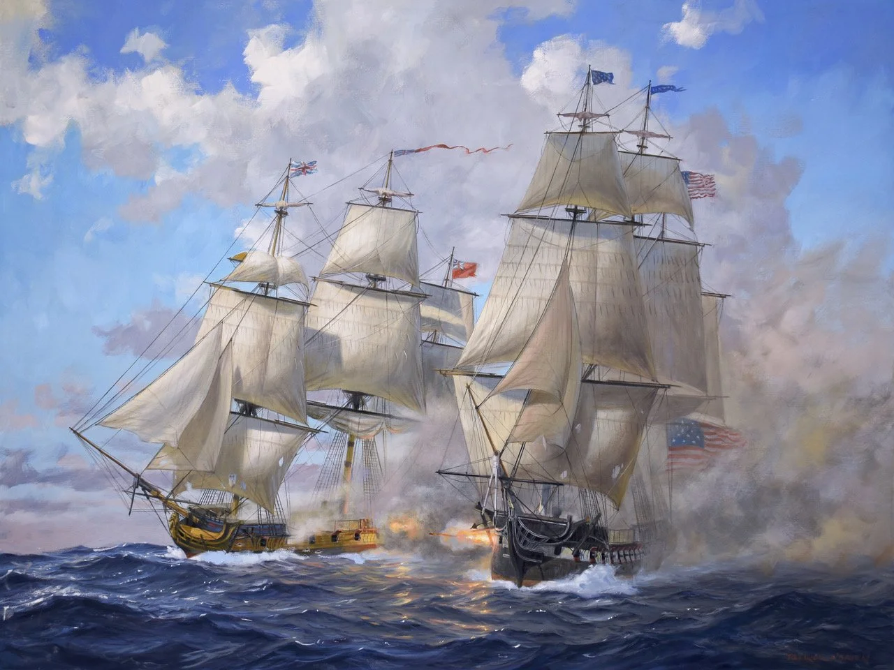 View our New Works from the World's Leading Marine Arists — J. Russell ...