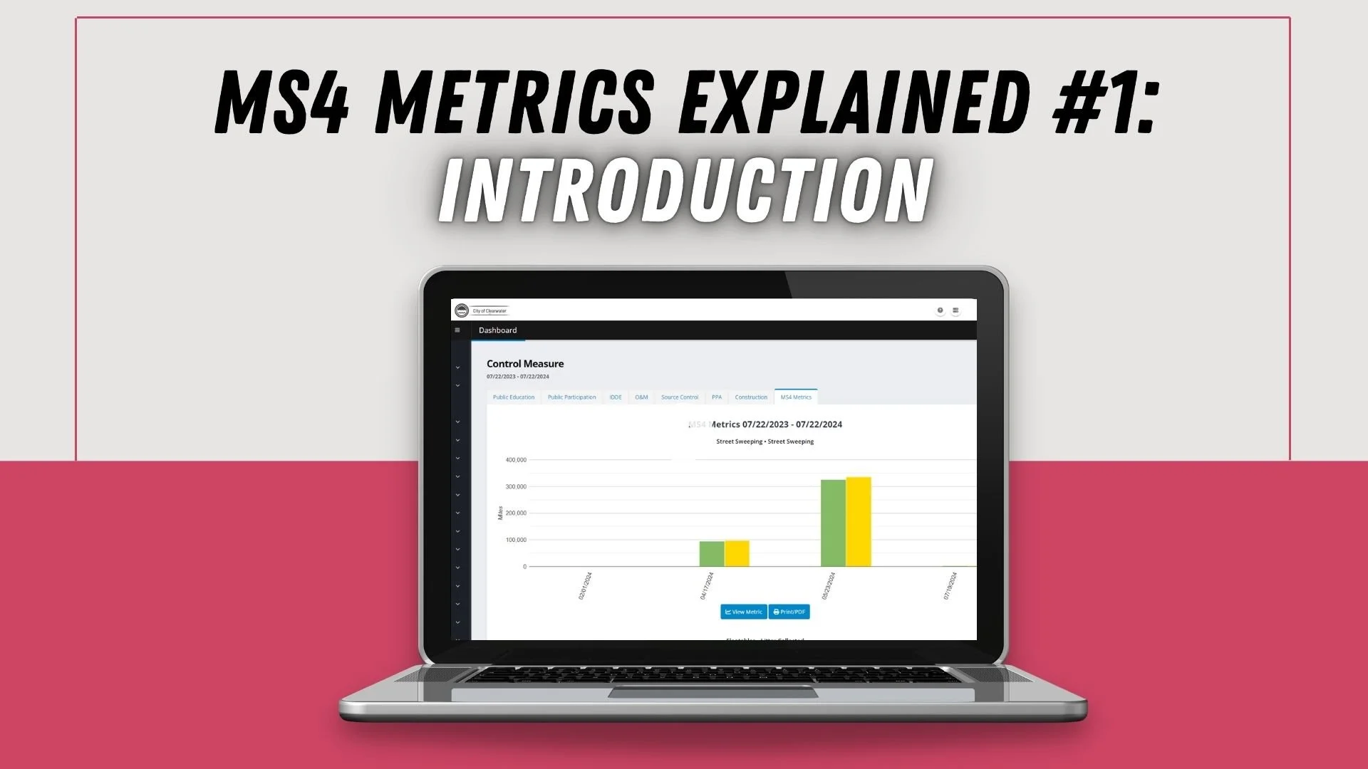 MS4 Metrics Explained Videos — NPDESPro - Stormwater Management Software