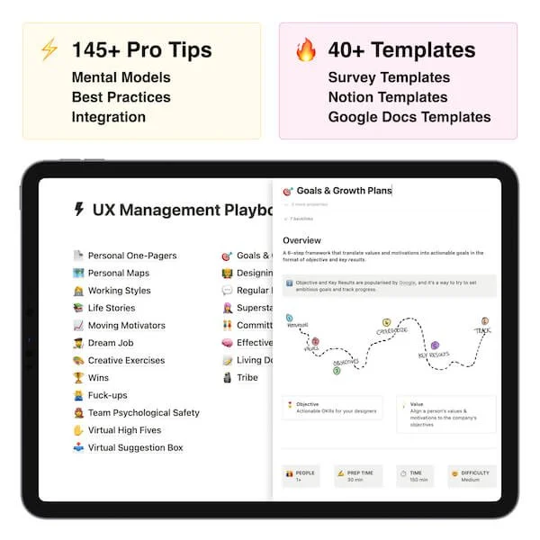 UX Playbook — Templates for UX Designers