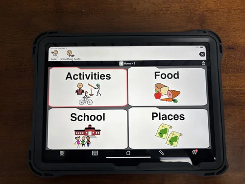 Communication Devices for People with Disabilities — Hand in Hand