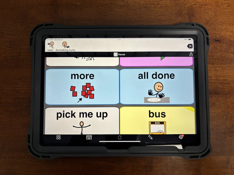 Communication Devices for People with Disabilities — Hand in Hand