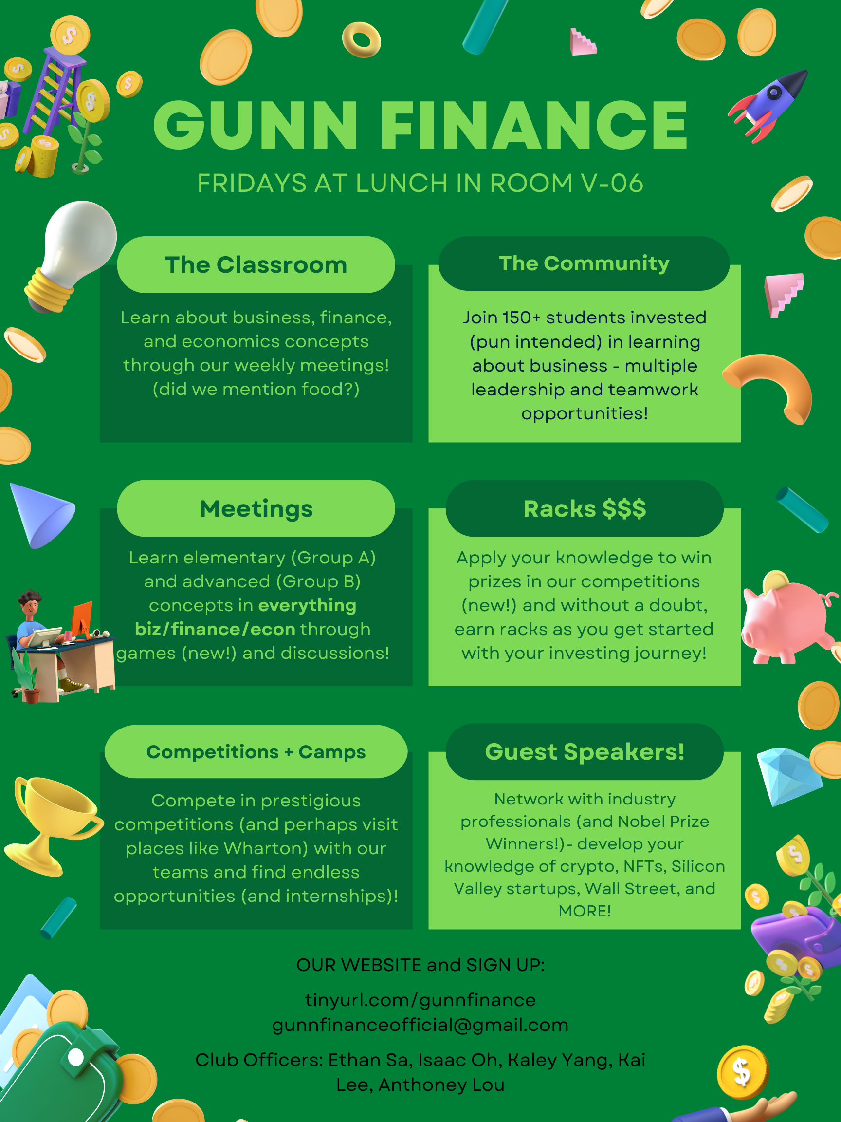 About Gunn Finance Club — Invest Bright