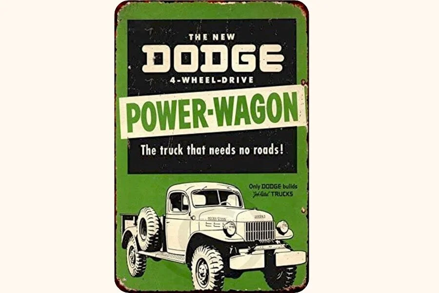 Dodge — Classic Car Tin Signs