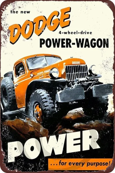 Dodge — Classic Car Tin Signs