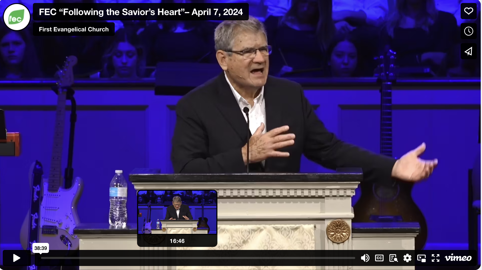 Sermons — First Evangelical Church
