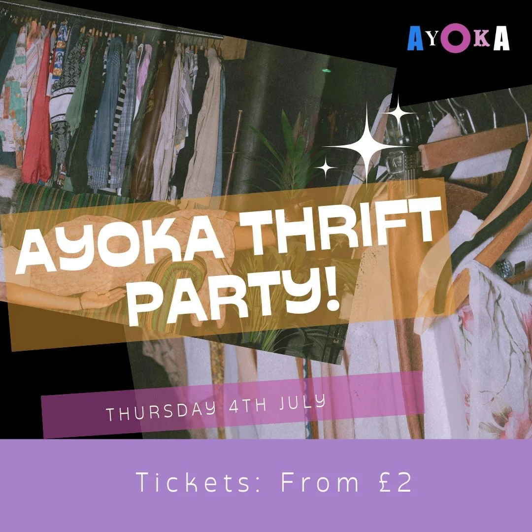 EVENT: Ayoka Thrift Party! | St. Margaret's House | A home for Creative ...