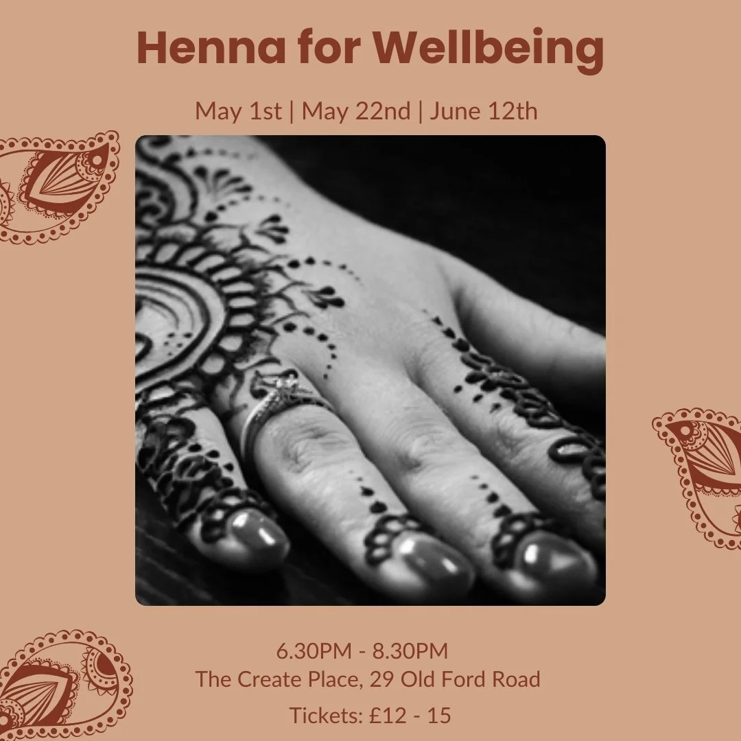 WORKSHOP: Henna For Wellbeing | St. Margaret's House | A home for ...