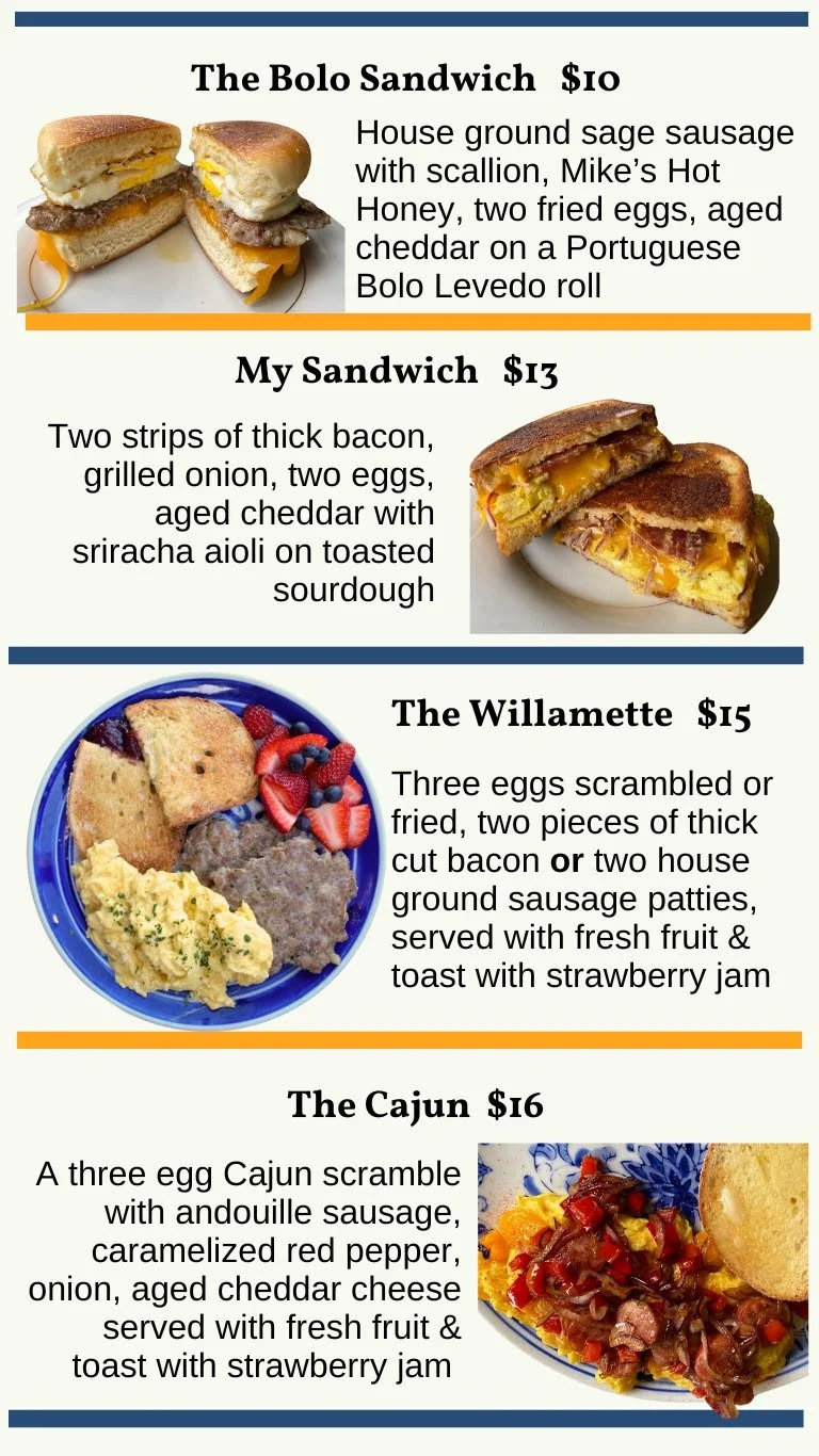 Half Pint Brothers — Enjoy our menu of soups and sandwiches