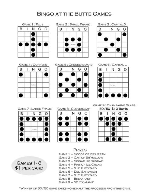 Half Pint Brothers — Events - Bingo - Wednesday Evening