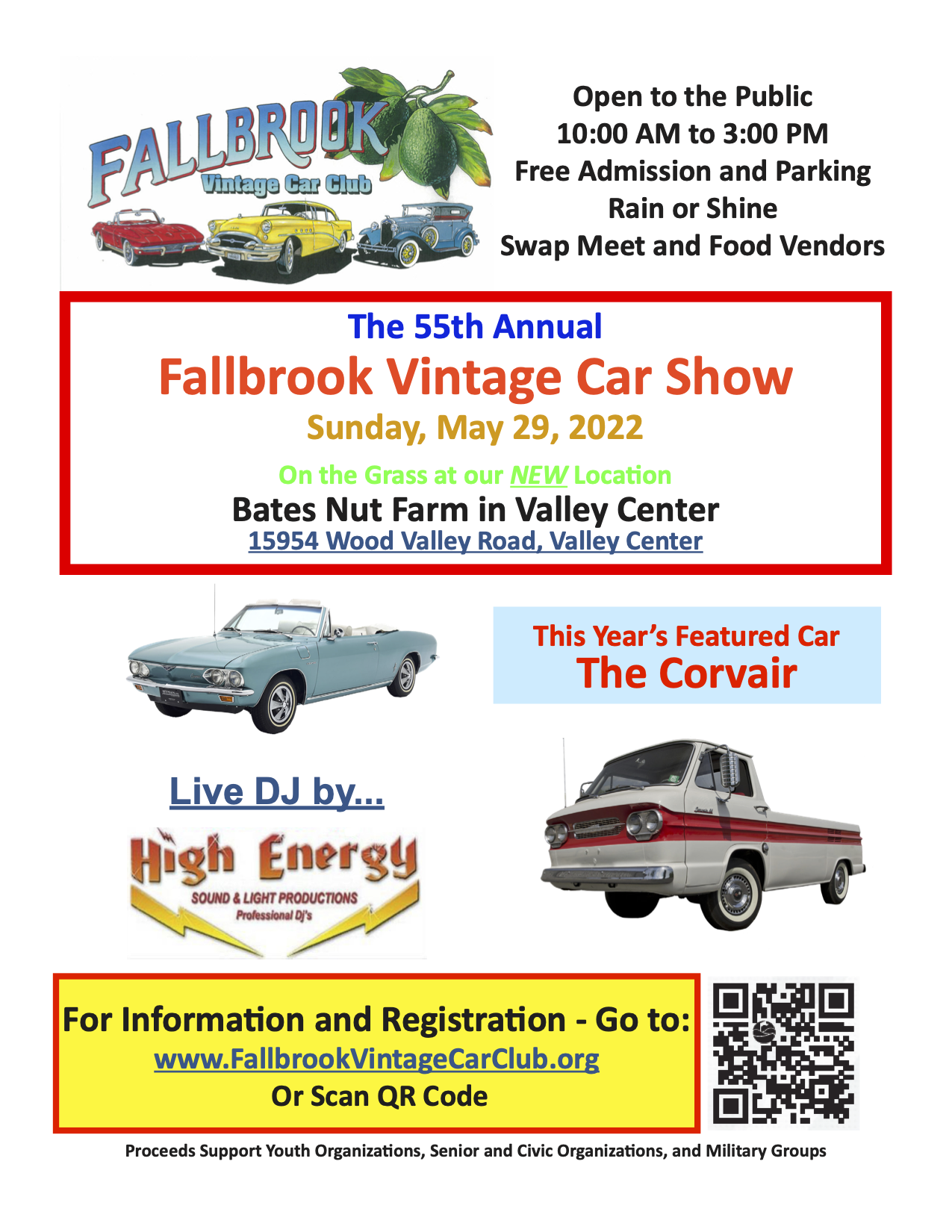 Fallbrook Vintage Car Show | May 29th — San Diego Association of Car Clubs
