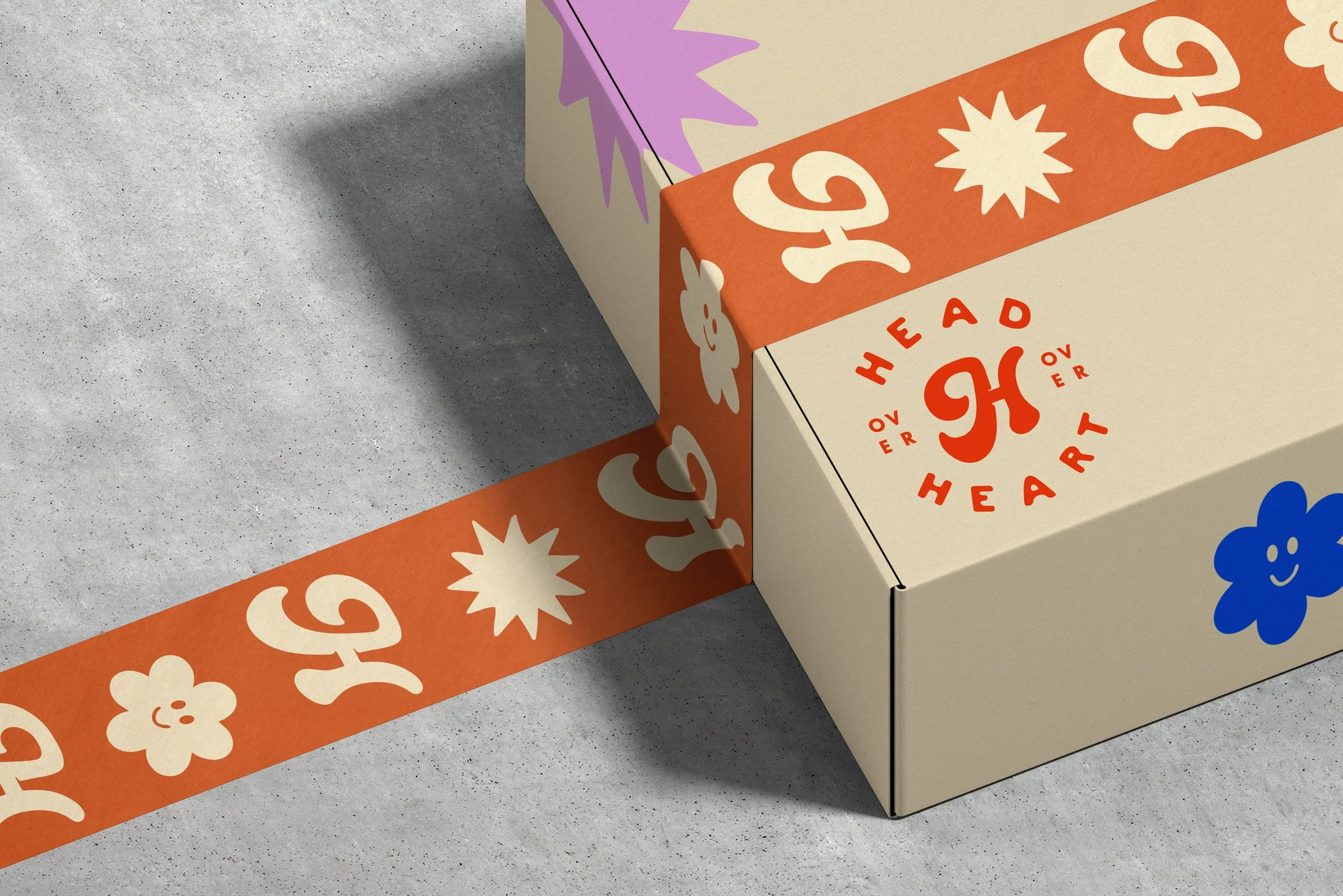 Head Over Heart Brand Identity Kit — BIG LOVE DESIGNS