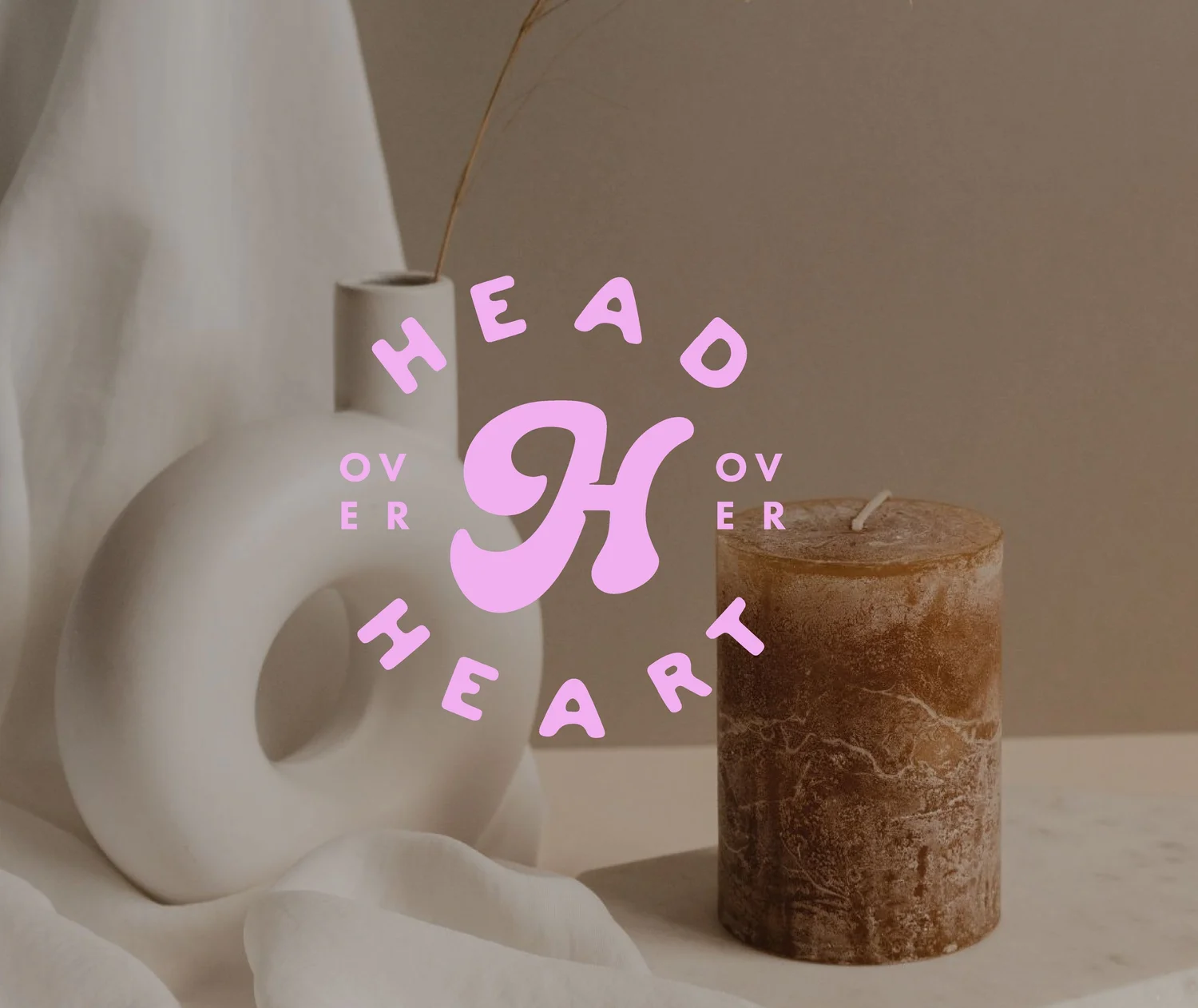 Head Over Heart Brand Identity Kit — BIG LOVE DESIGNS