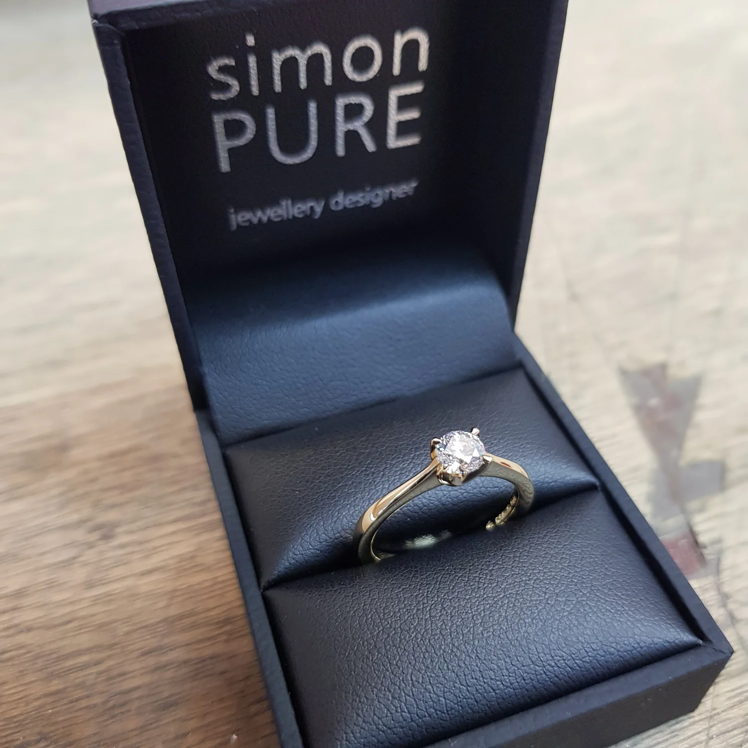 Simon Pure's Purity Aquamarine and Diamond Jubilee Edition Three Stone ...