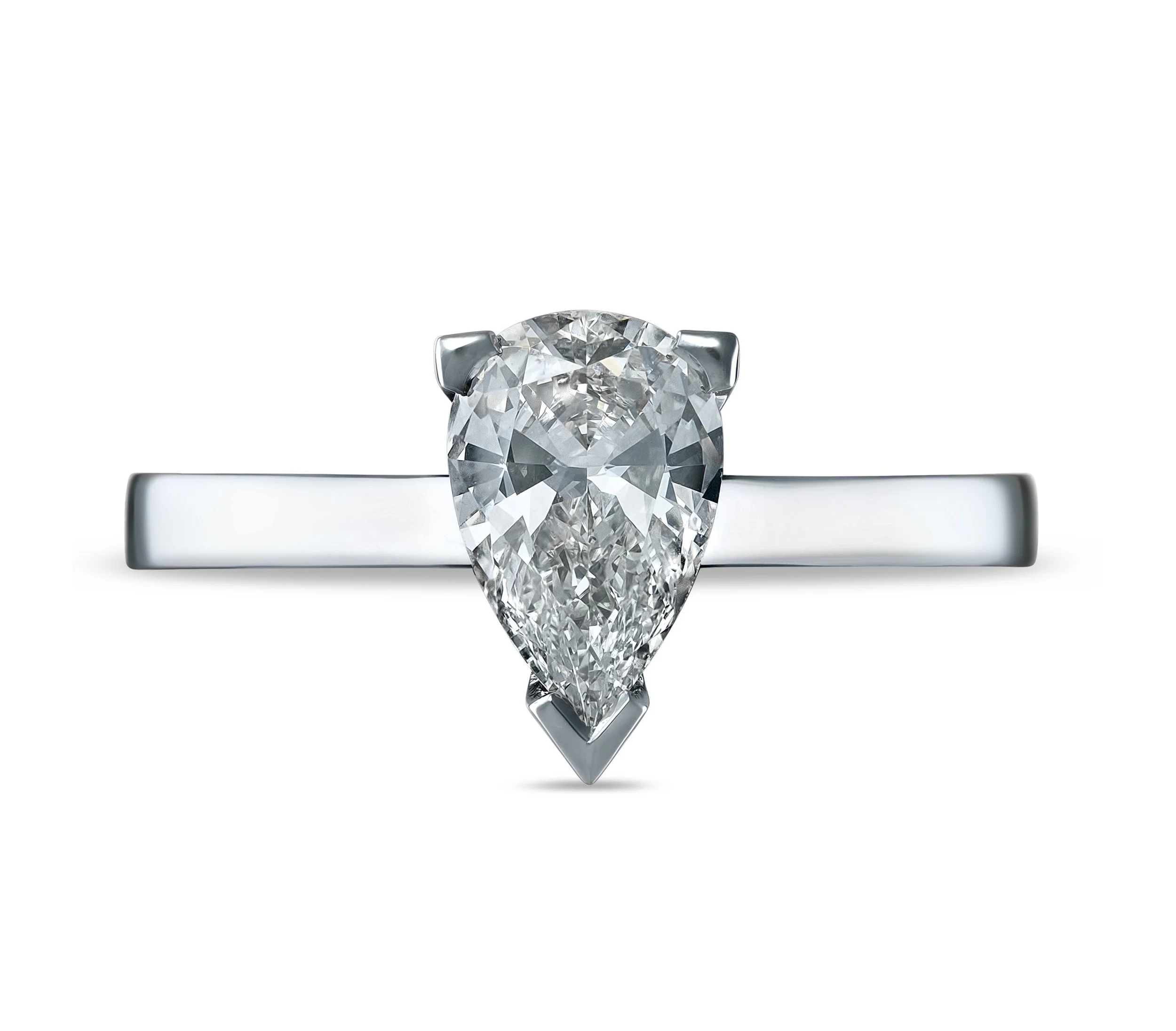 Simon Pure's Purity Aquamarine and Diamond Jubilee Edition Three Stone ...