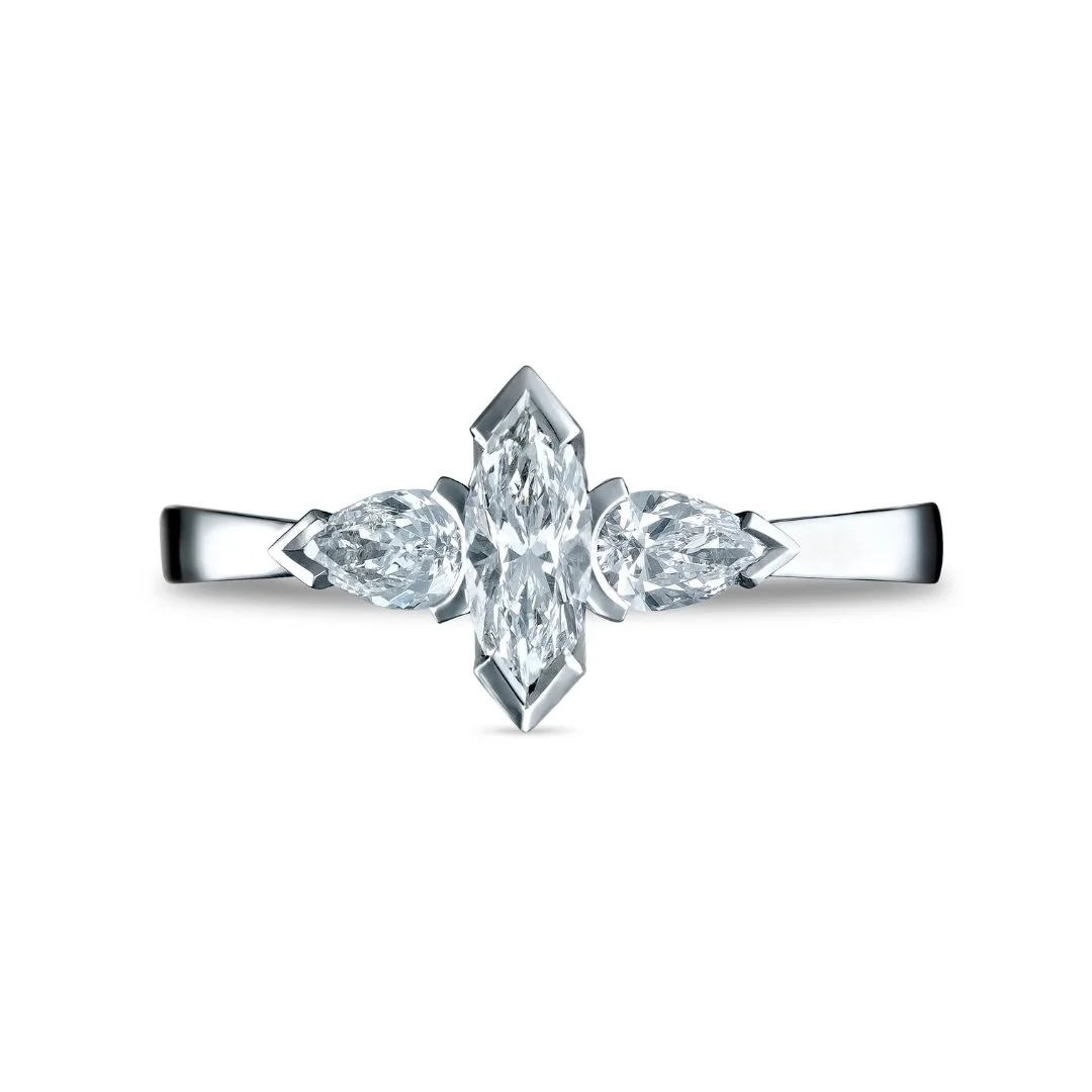 Simon Pure's Cathedral Diamond Engagement Ring Jubilee Edition | Simon Pure
