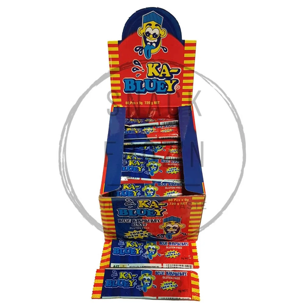 Ka-Bluey - Blue Raspberry Blast Sour - Australia — Snack Froz'n