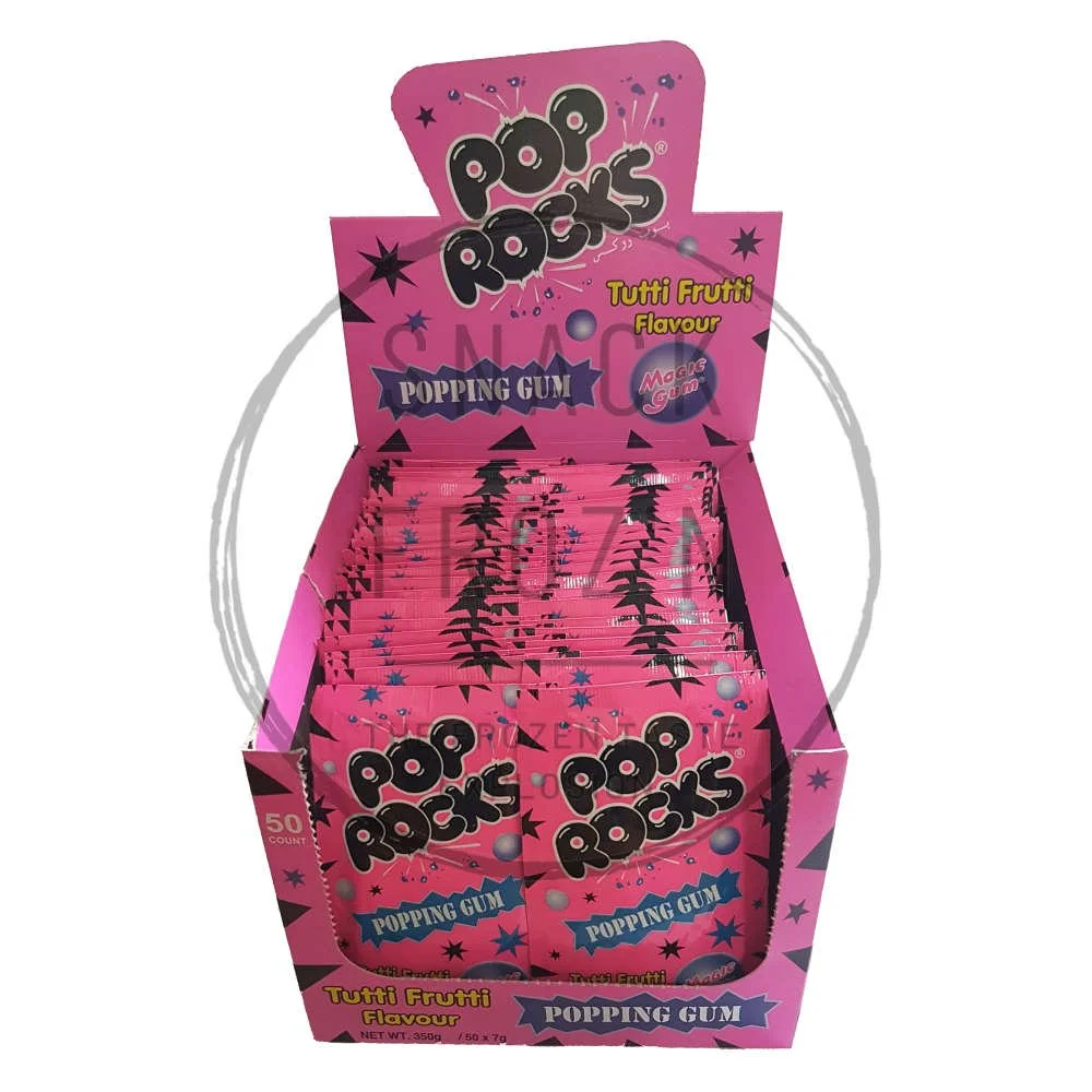 Pop Rocks Tutti Frutti popping magic gum — Snack Froz'n