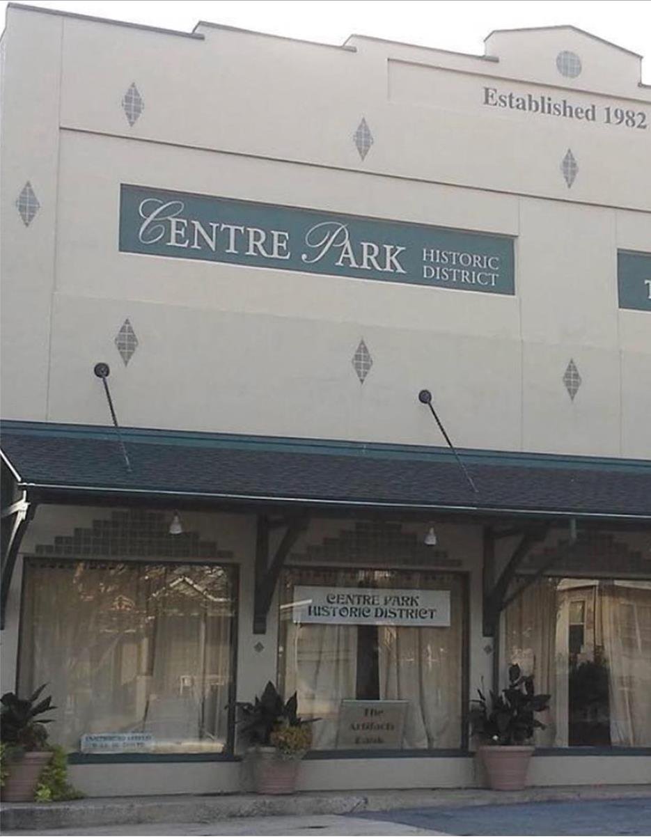 History — Centre Park Historic District