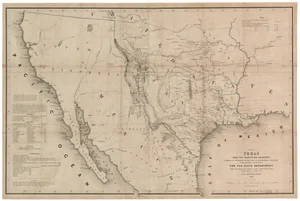 The Republic of Texas: 1836 to 1845 — Holcomb Map Collection