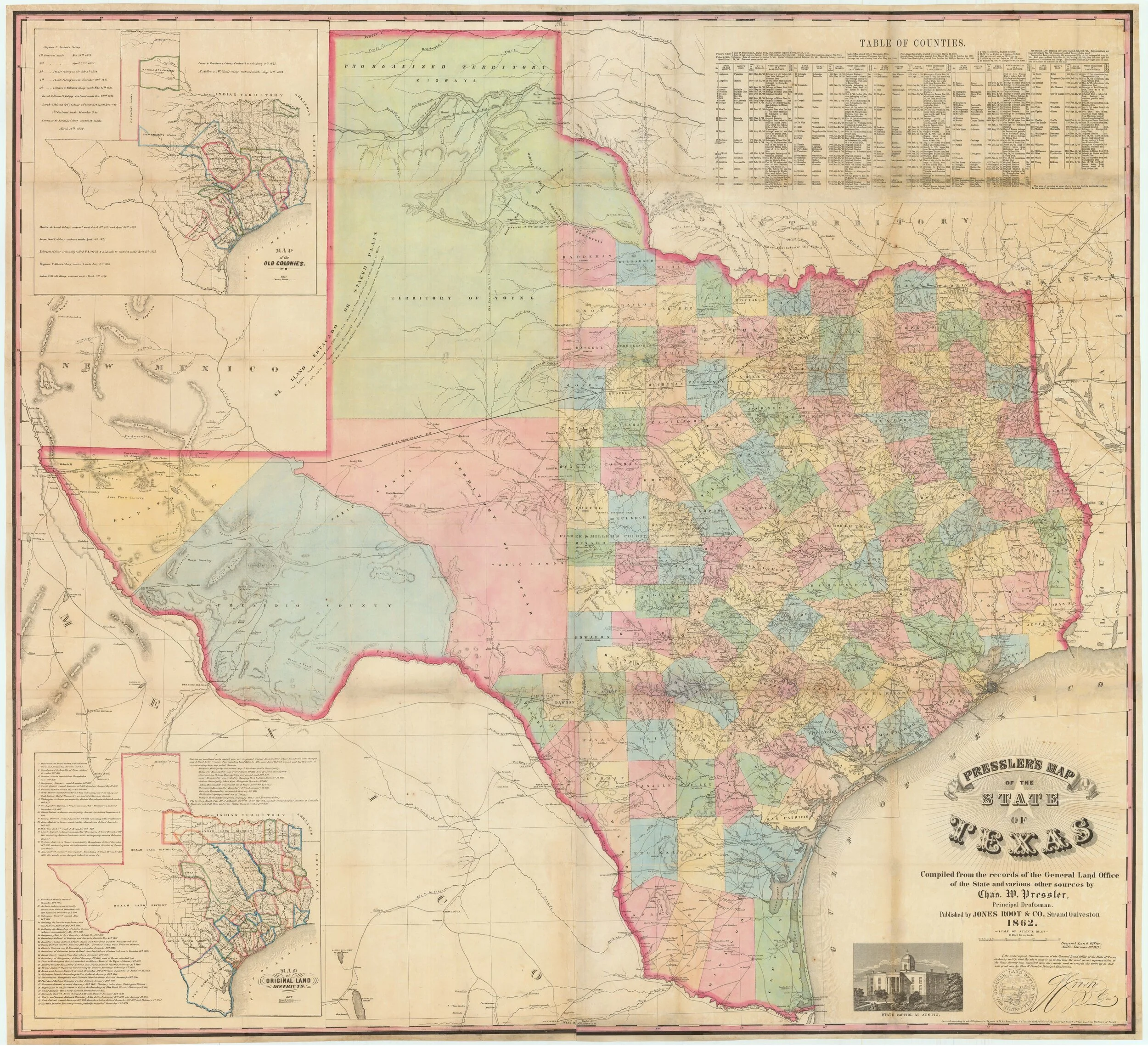 Civil War Era: 1862 to 1874 — Holcomb Map Collection