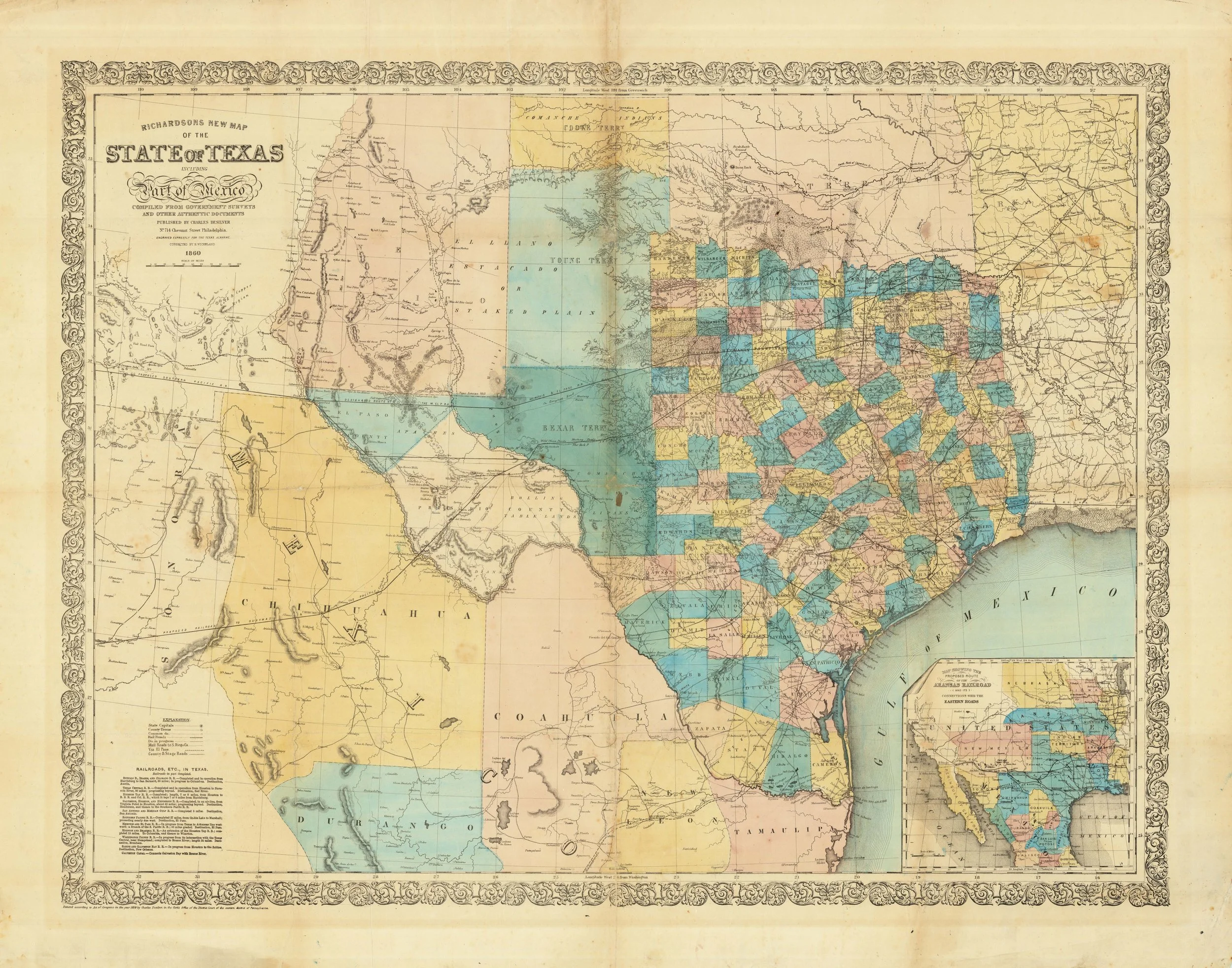 Civil War Era: 1862 to 1874 — Holcomb Map Collection