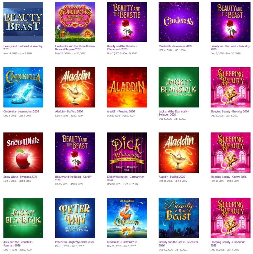 Imagine Theatre Pantomime Season 2026/27 | Tickets On Sale Now ...