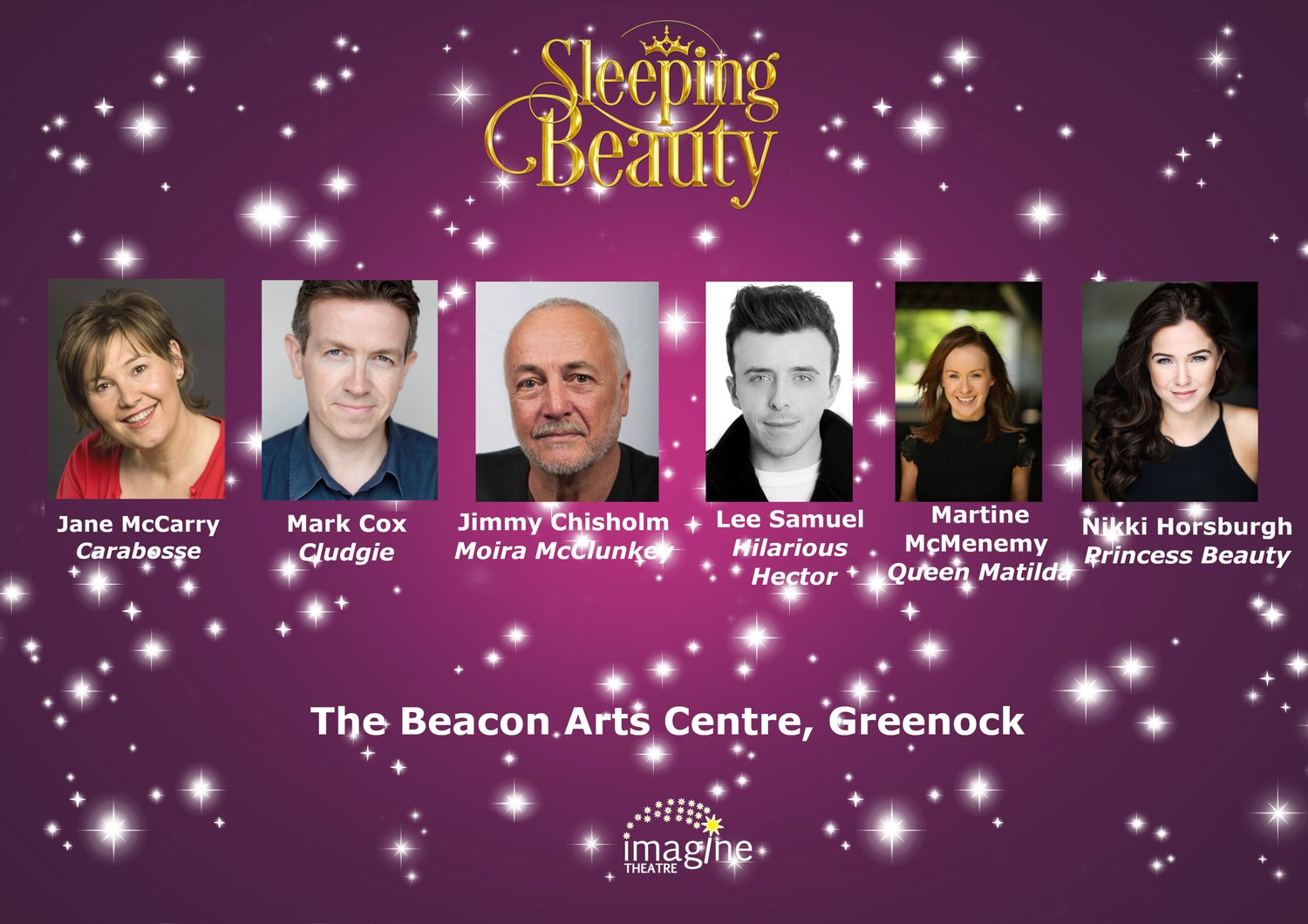 Popular Panto Stars Return to Beacon Arts Centre — Imagine Theatre