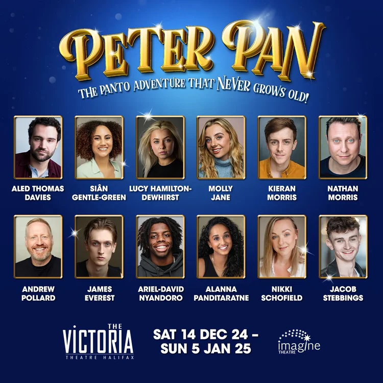 Peter Pan - The Victoria Theatre, Halifax - Christmas 2024-25 — Imagine ...