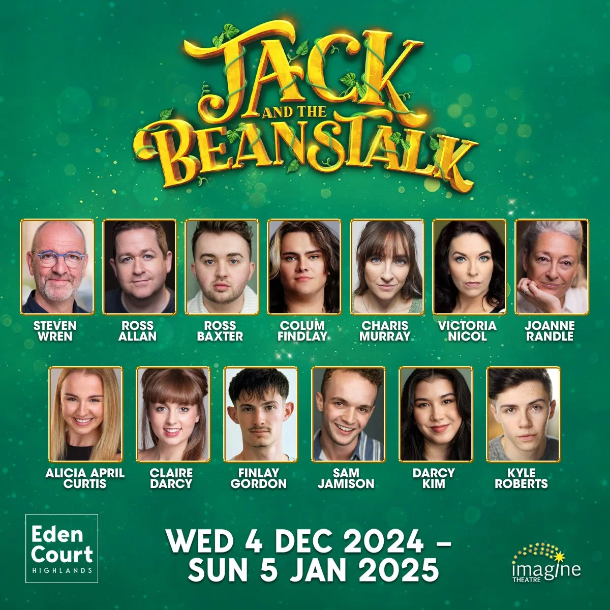 Jack and the Beanstalk - Eden Court, Inverness - Christmas 2024-25 ...