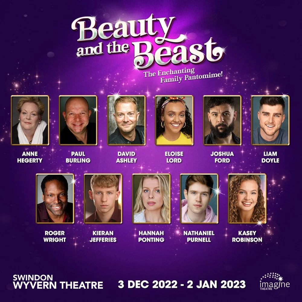 Beauty and the Beast at The Wyvern Theatre, Swindon Christmas 2022/23 ...
