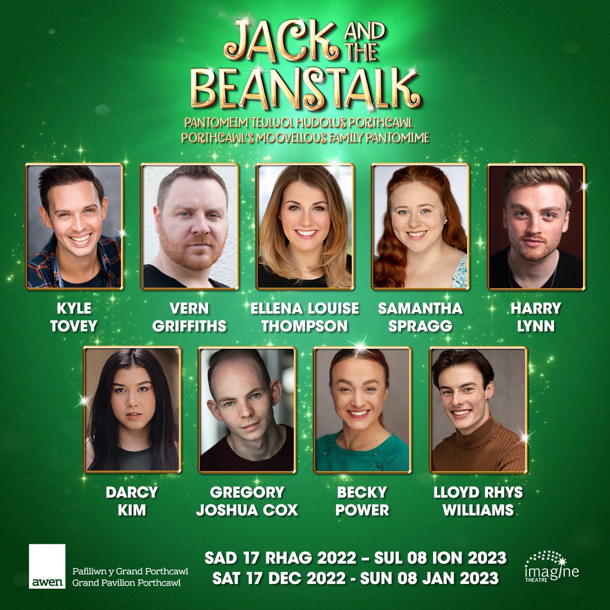 Jack and the Beanstalk - The Grand Pavilion, Porthcawl - Christmas 2022/23 — Imagine Theatre