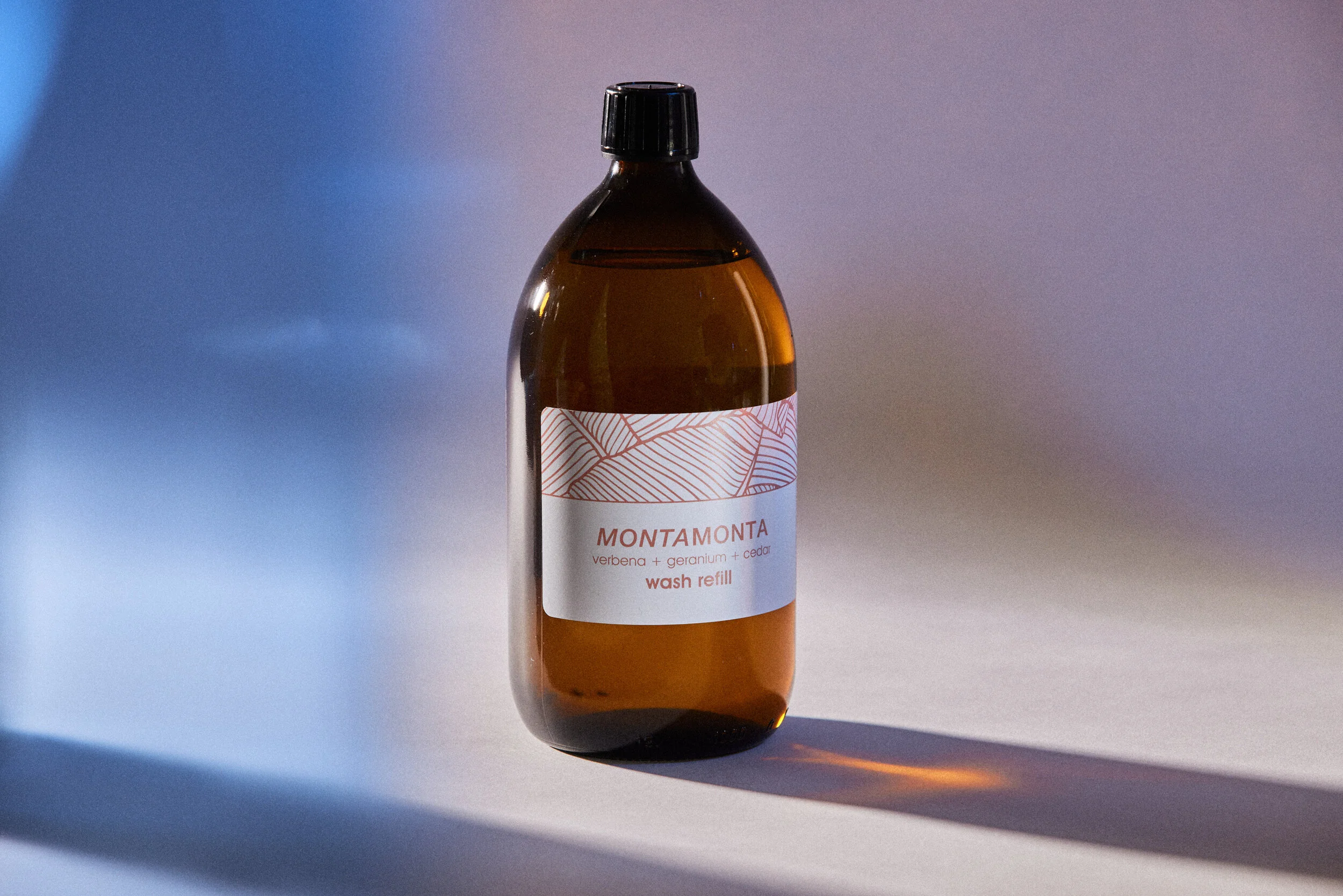 verbena + geranium + cedar wash / 500ml — montamonta | botanical ...