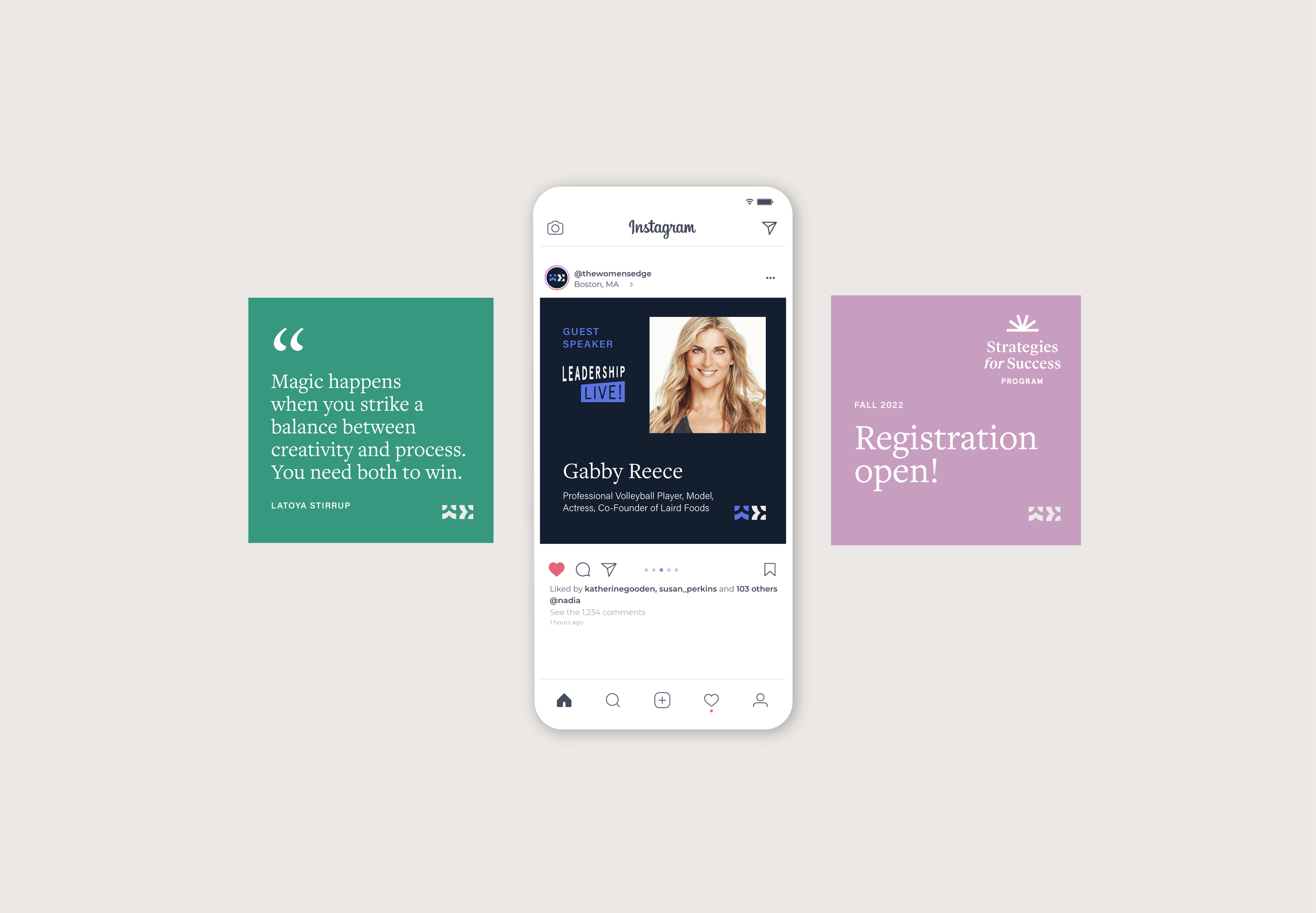 The Women's Edge — Vervaine Design Studio