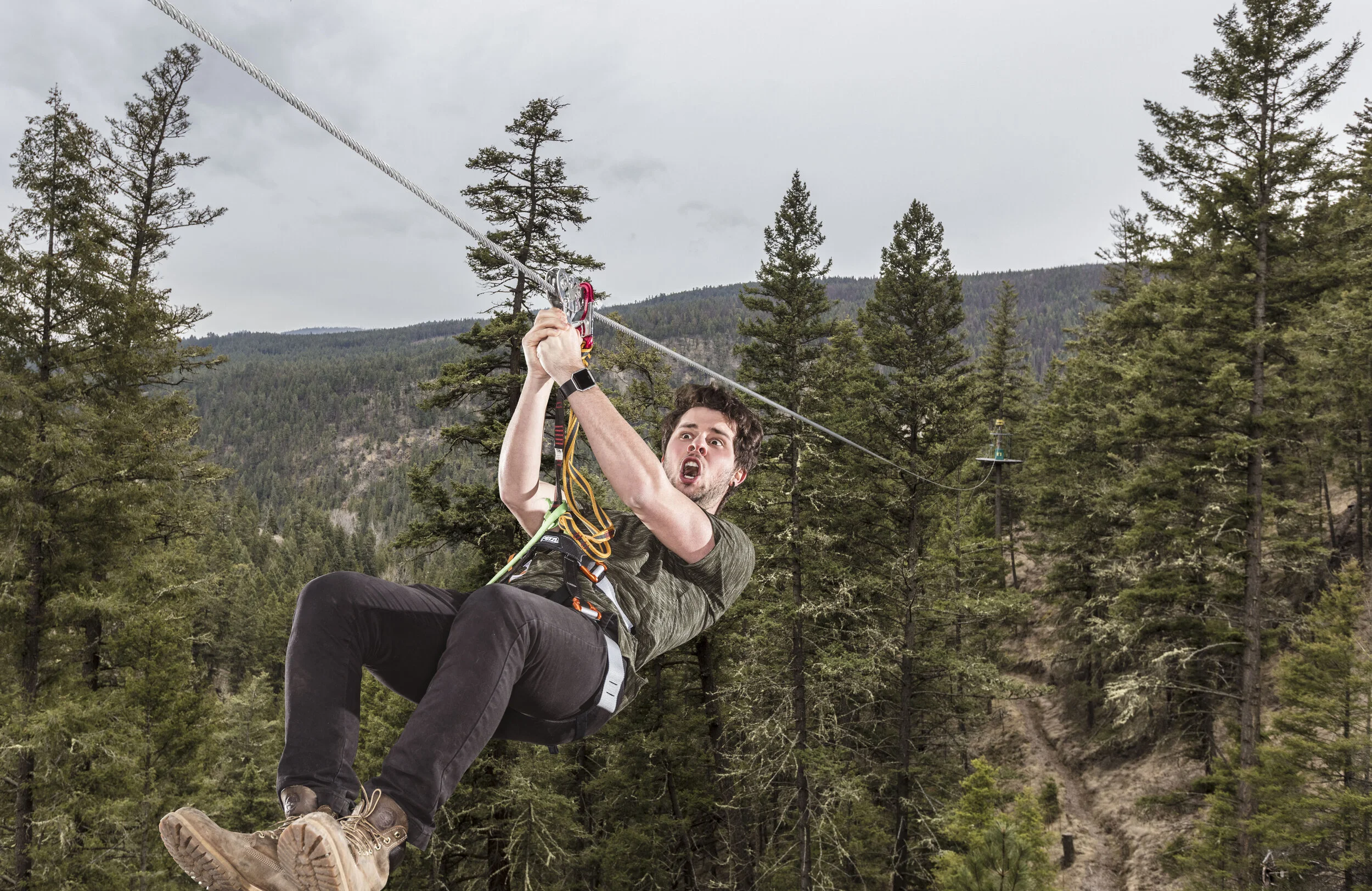 Zipline Tour — Okanagan Adventure Park