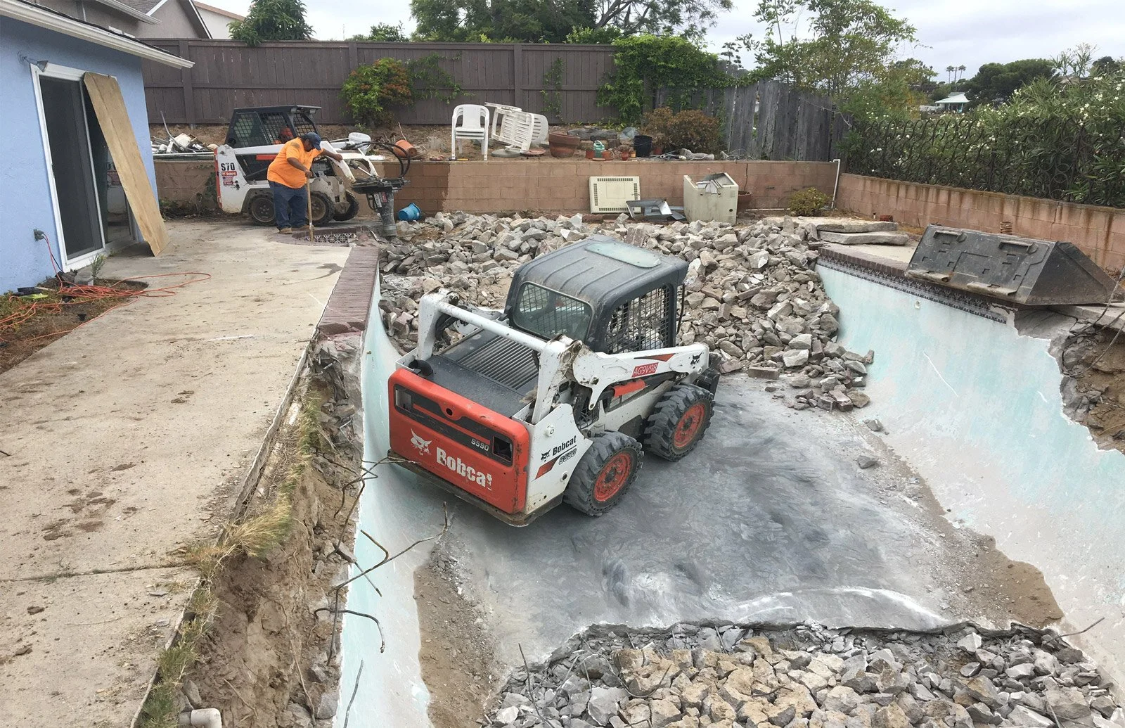 Transformative Before and After Pool Removal Photos in San Diego — San ...