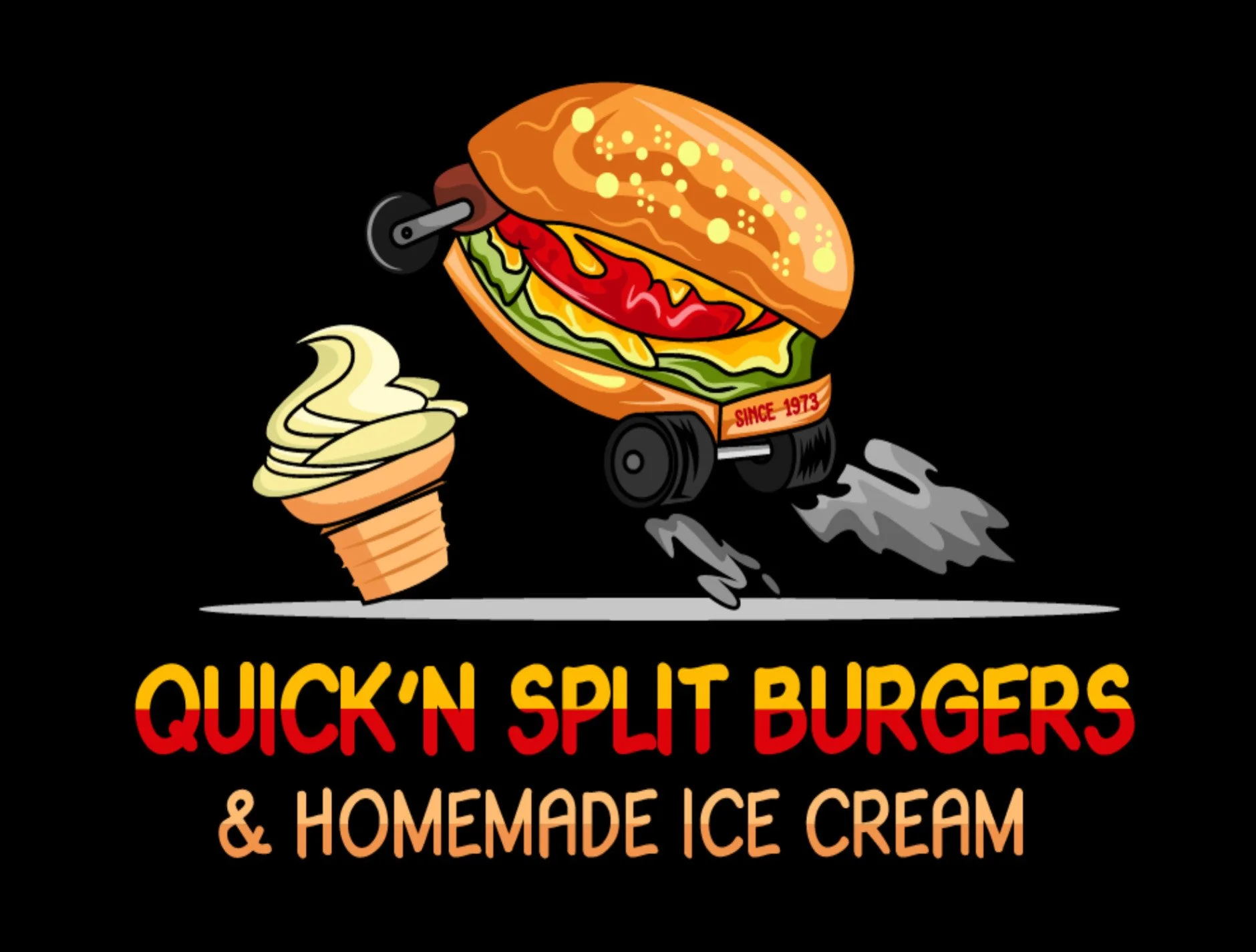 Quick 'n Split Burgers & Homemade Ice Cream