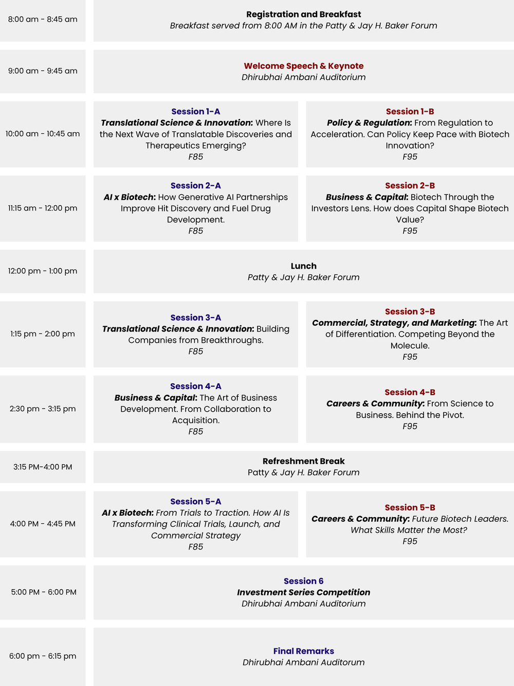 Wharton Biotech Conference 2026 — Penn Biotech Group