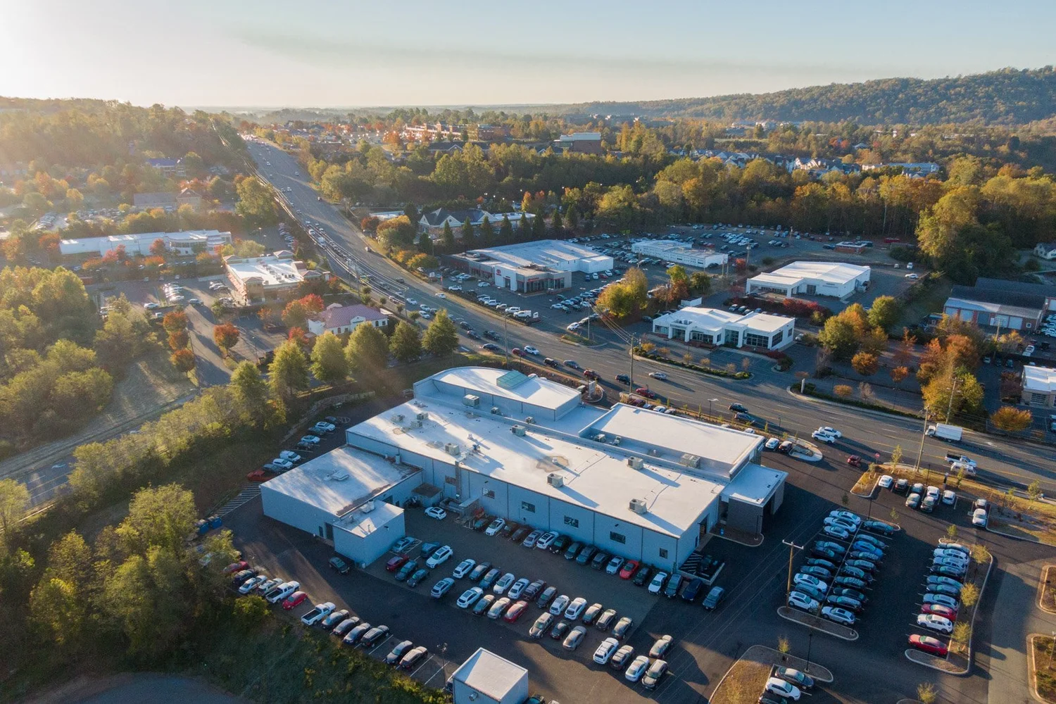 Flow Automotive — Skyline Roofing