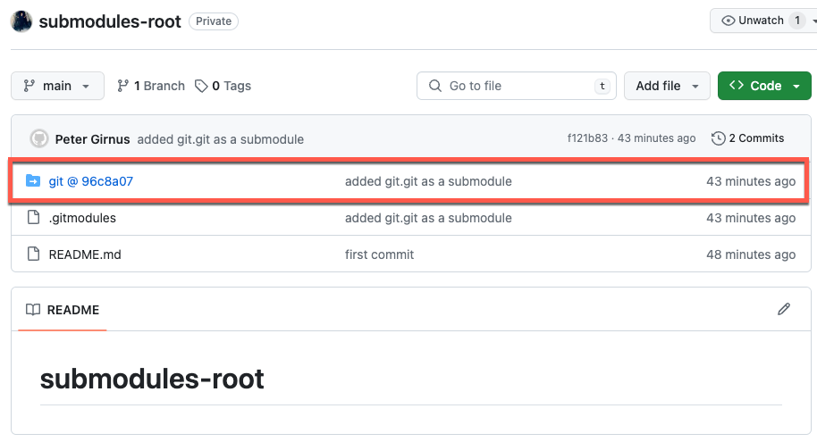 Git Tools Including A Git Repo Into Another Repo Using Git Submodules