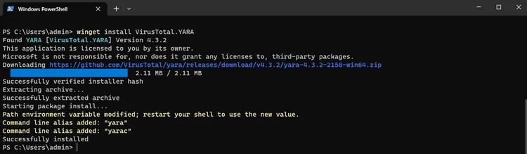 How to Install the YARA Malware Analysis Tool On Windows — Peter Girnus