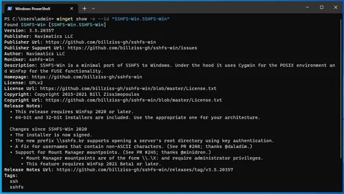 How To Use SSHFS On Windows — Peter Girnus